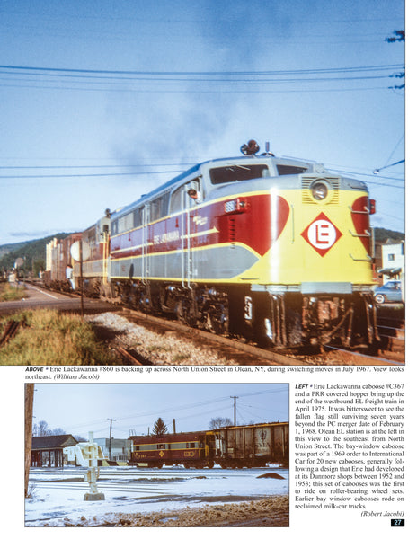 Trackside around Olean, New York 1960s-1970s with the Jacobi Brothers ...