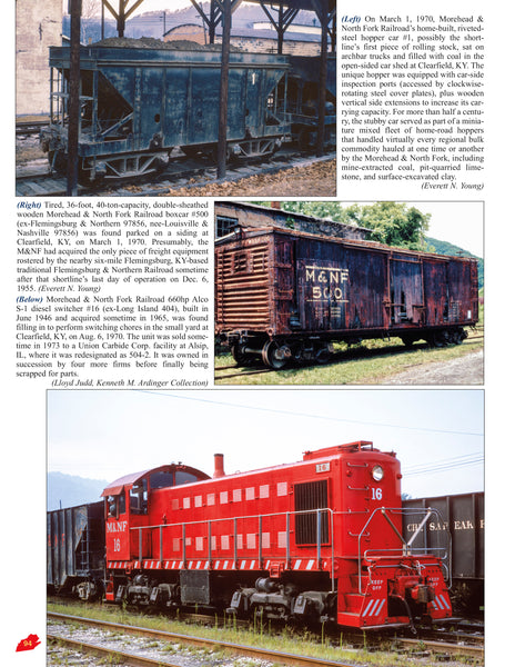 Kentucky & Tennessee Short Lines In Color – Morning Sun Books