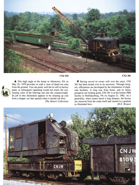 CNJ/LV Color Guide to Freight and Passenger Equipment (Digital Reprint ...