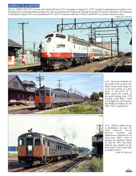 SEPTA Rail Operations In Color – Morning Sun Books