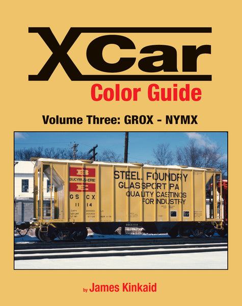 X Car Color Guide Volume 3: GROX-NYMX – Morning Sun Books